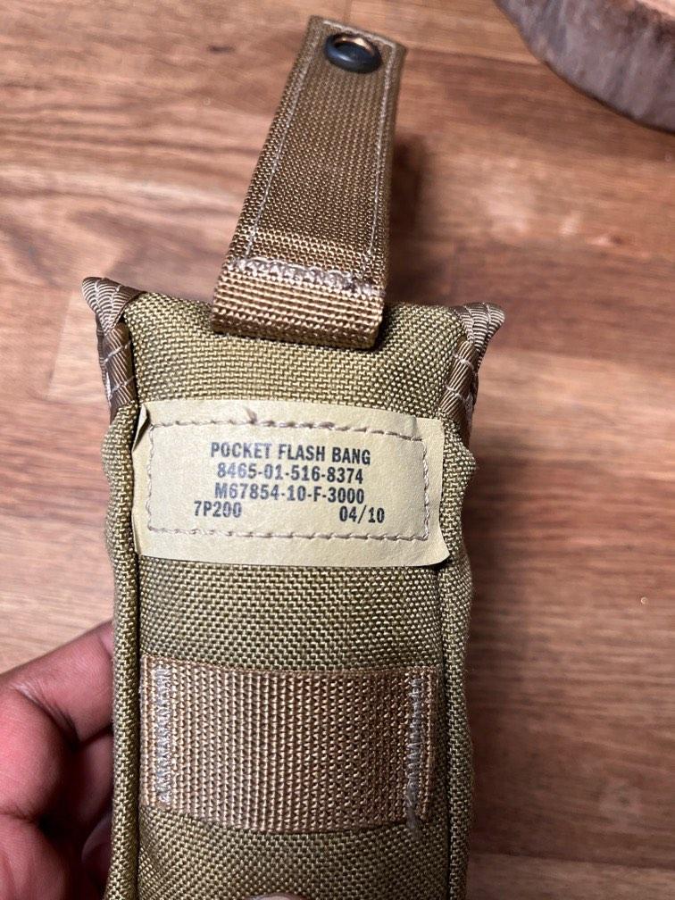 USMC Coyote Brown Molle Flash Bang Pouch, Sports Equipment, Other ...