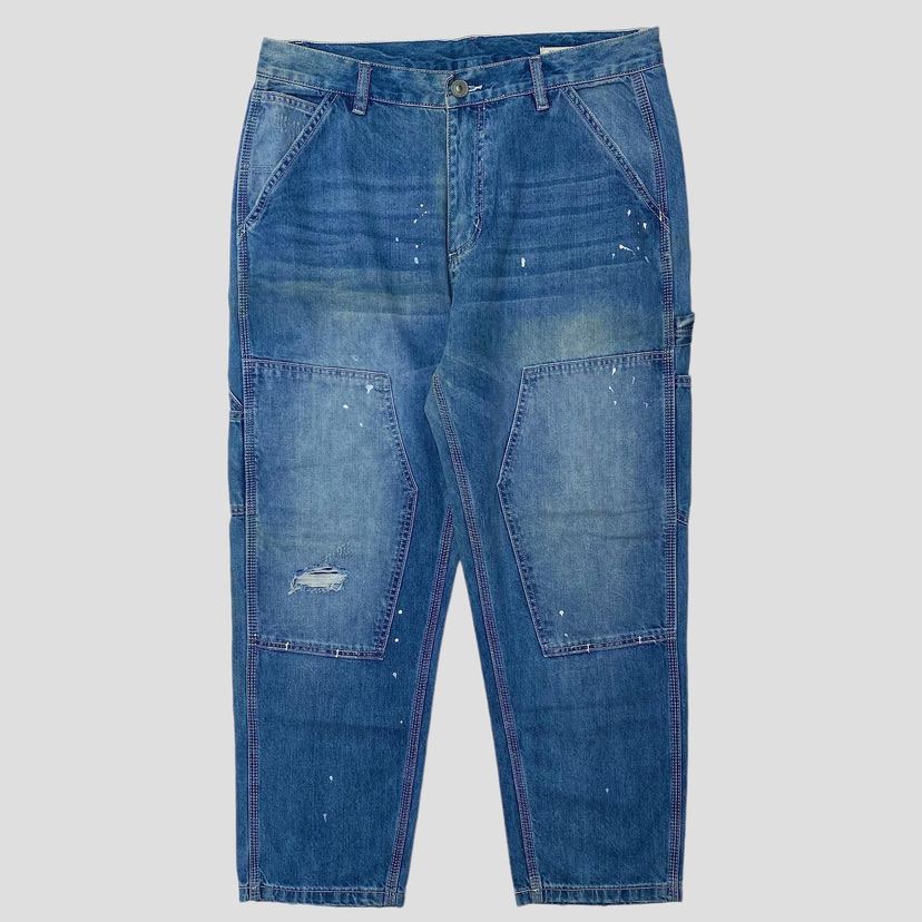 Vintage Ben Steven USA Double Knee Paint Splatter Carpenter Pants ...