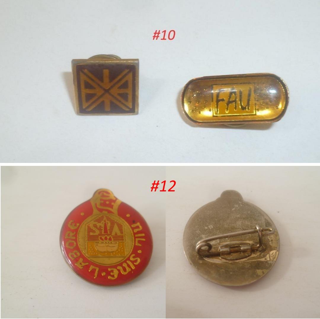 Vintage Pin Badges - Victoria School NSL, The Singapore Scout ...