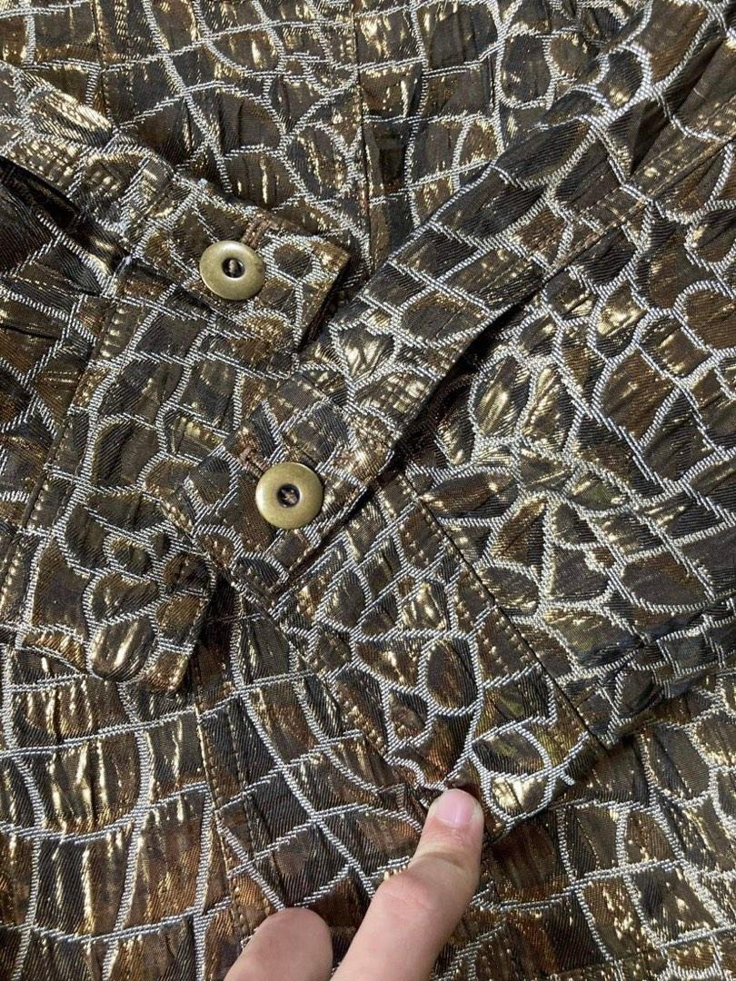 Vintage Ruby Rd. Great Gatsby Plated Blazer, Women's Fashion, Coats ...