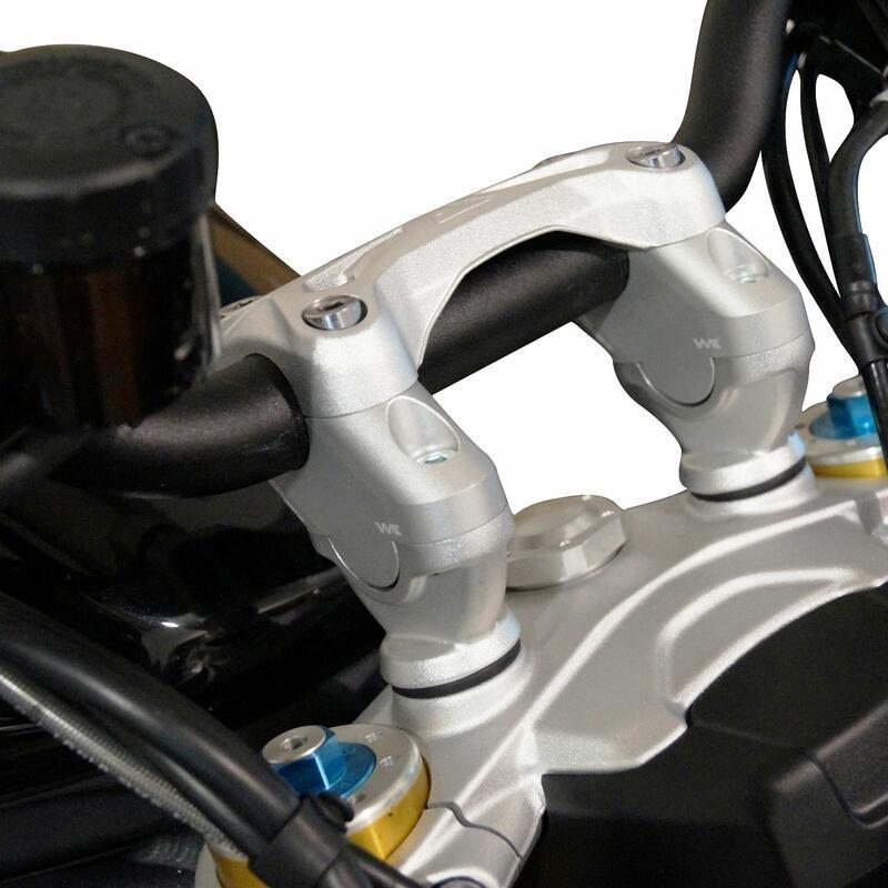 VOIGT | Handlebar Riser 30mm High with 20mm Offset for TRIUMPH Speed ...