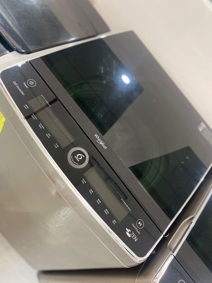 WHIRLPOOL WVTD1050AHG TOP LOAD WASHER (10.5KG) ZEN DIRECT DRIVE ...