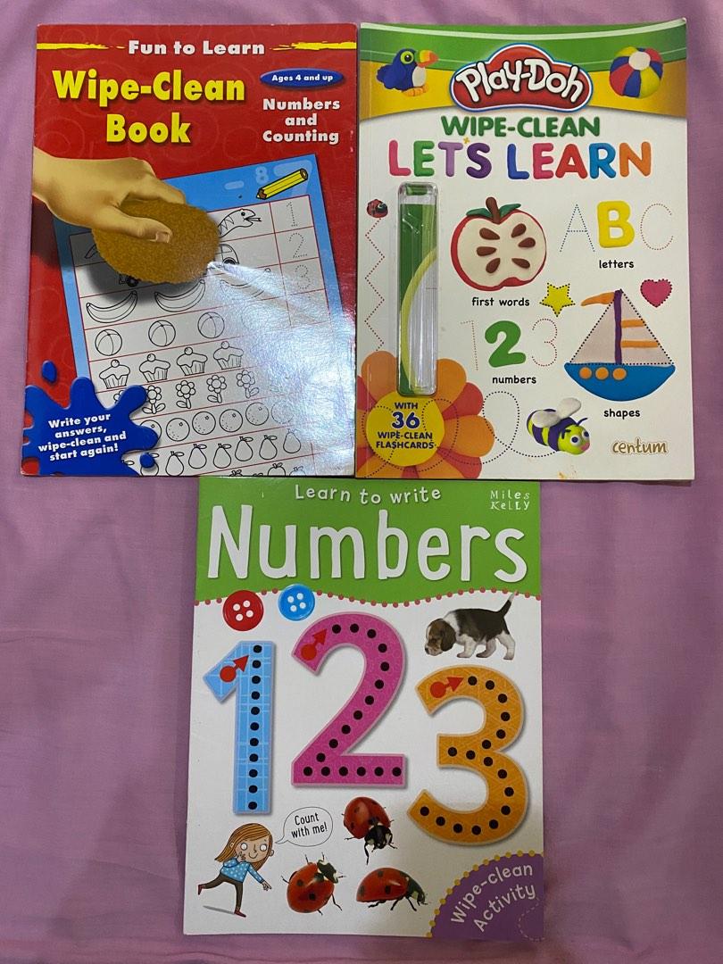 Wipe Clean Numbers & Alphabet, Hobbies & Toys, Books & Magazines ...