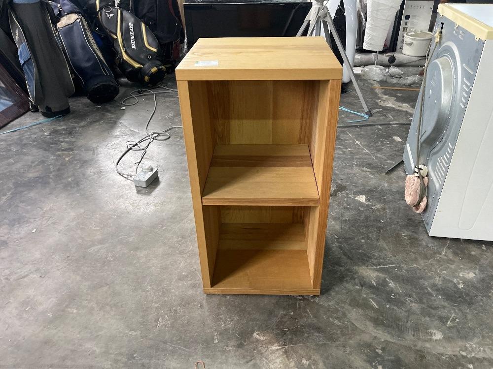 Wooden 2-Tier Storage Rack Neutral Colour / Rak Penyimpanan 2 Tingkat ...