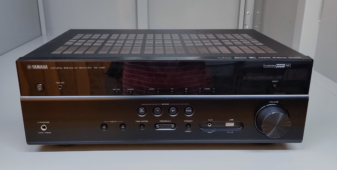 YAMAHA AV Receiver MusicCast RX-V481, 音響器材, 其他音響配件及設備 on Carousell