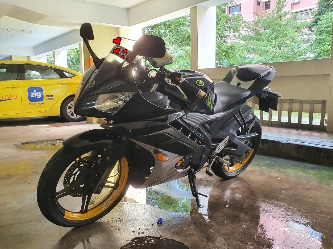 Yamaha R15-V2, Motorcycles, Motorcycles for Sale, Class 2B on Carousell