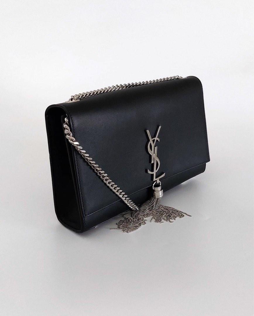 YSL original kate chain tassle leather sling, Women's Fashion, Bags ...