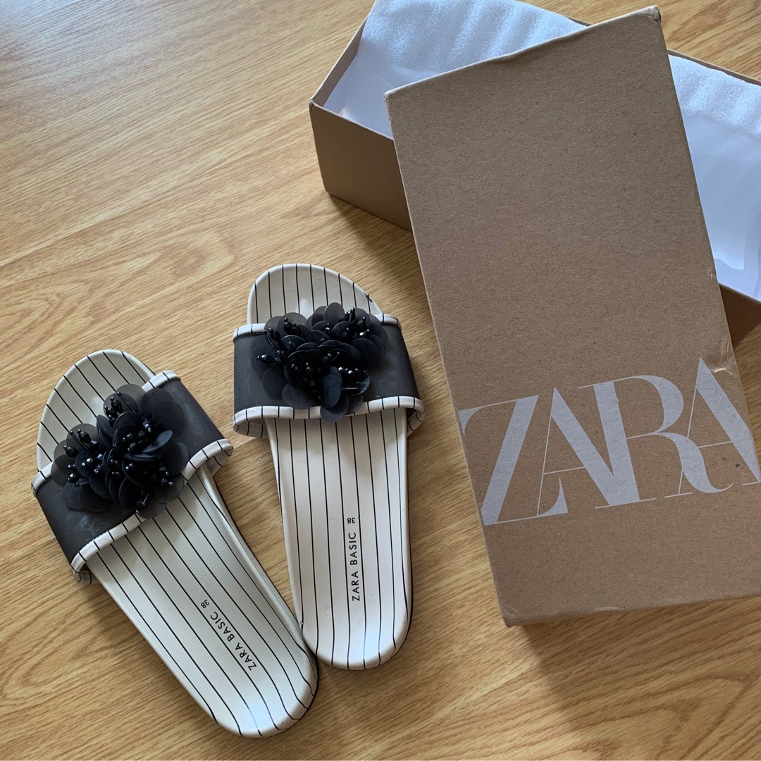 Zara Summer Sandals, Women's Fashion, Footwear, Flats & Sandals on ...