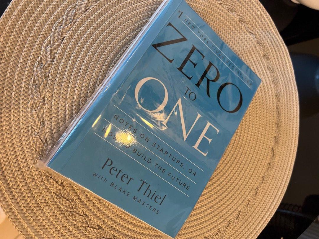 Zero to One Book by Peter Thiel, Hobbies & Toys, Books & Magazines ...