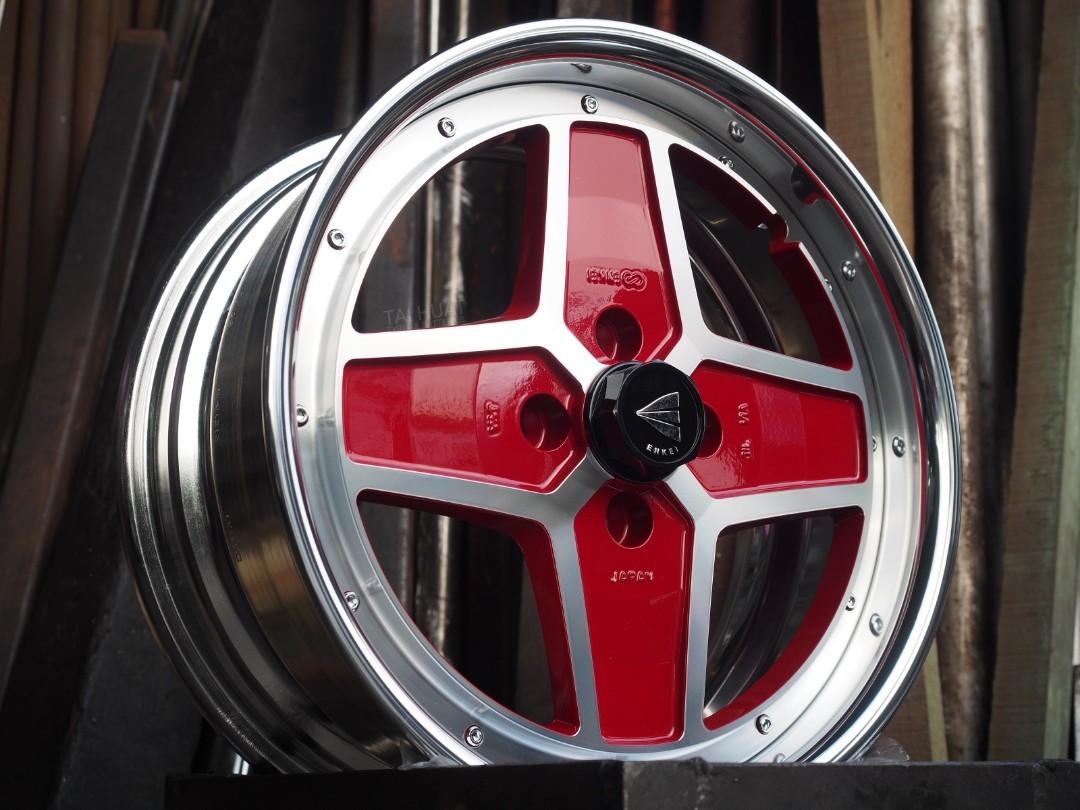 16" 17" Enkei APACHE 2 Neo 4x100 Japan rims classic wheels, Car ...