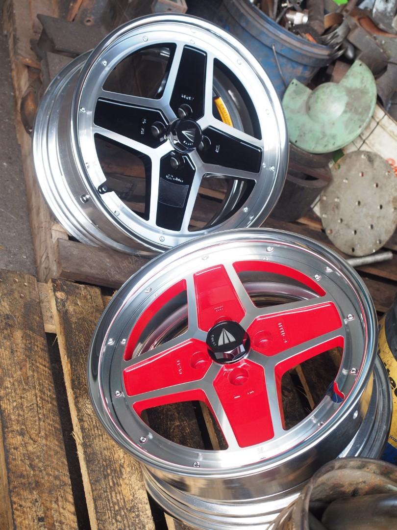 16" 17" Enkei APACHE 2 Neo 4x100 Japan rims classic wheels, Car ...