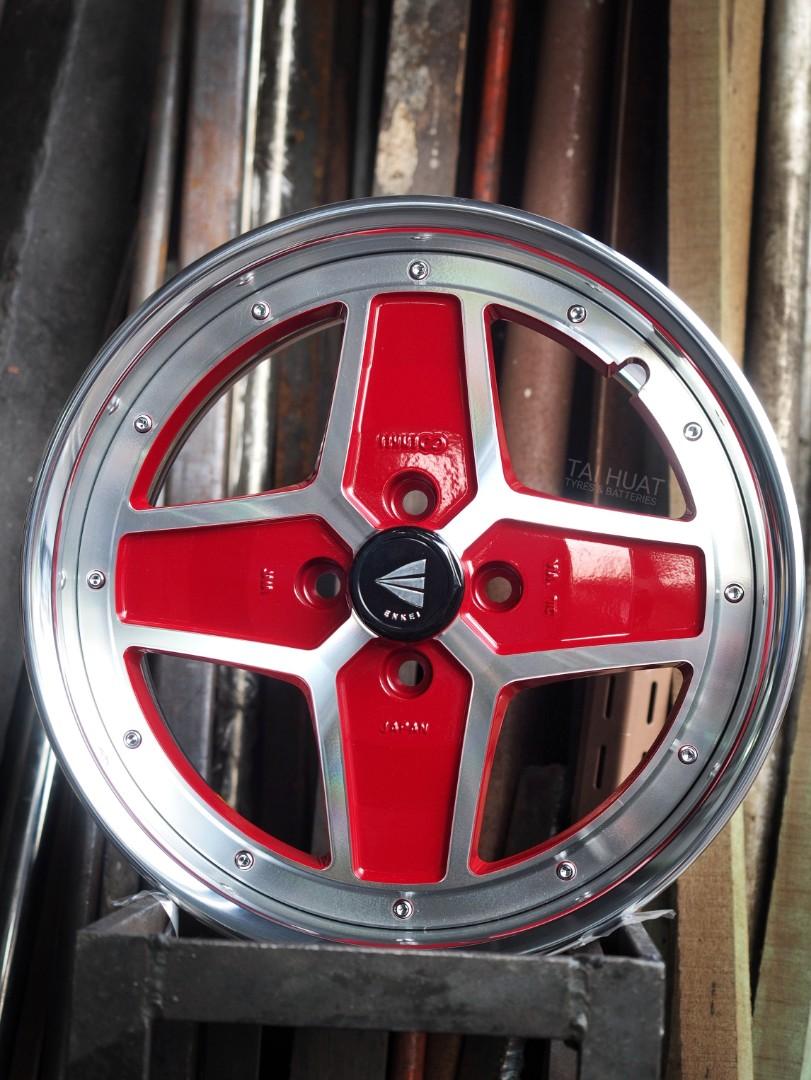 16" 17" Enkei APACHE 2 Neo 4x100 Japan rims classic wheels, Car ...