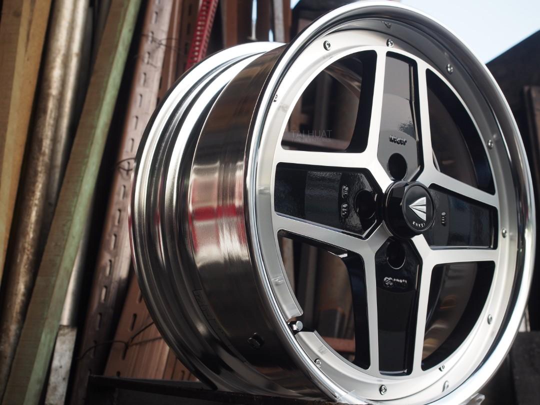 16" 17" Enkei APACHE 2 Neo 4x100 Japan rims classic wheels, Car Accessories, Tyres & Rims on ...