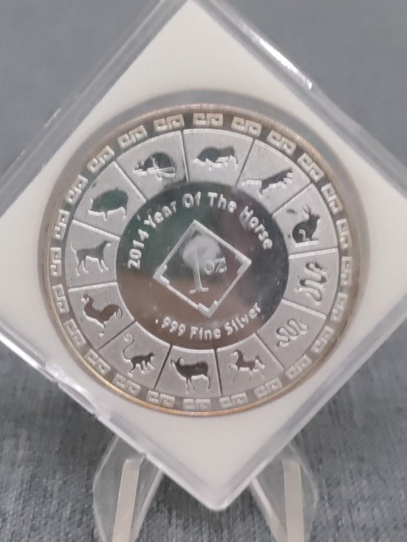 1oz silver coin, Hobbies & Toys, Memorabilia & Collectibles, Currency ...