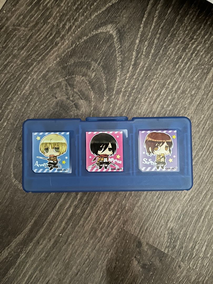 3DS Shingeki no Kyojin Attack on Titan AOT SNK Cartridge Case, Video ...