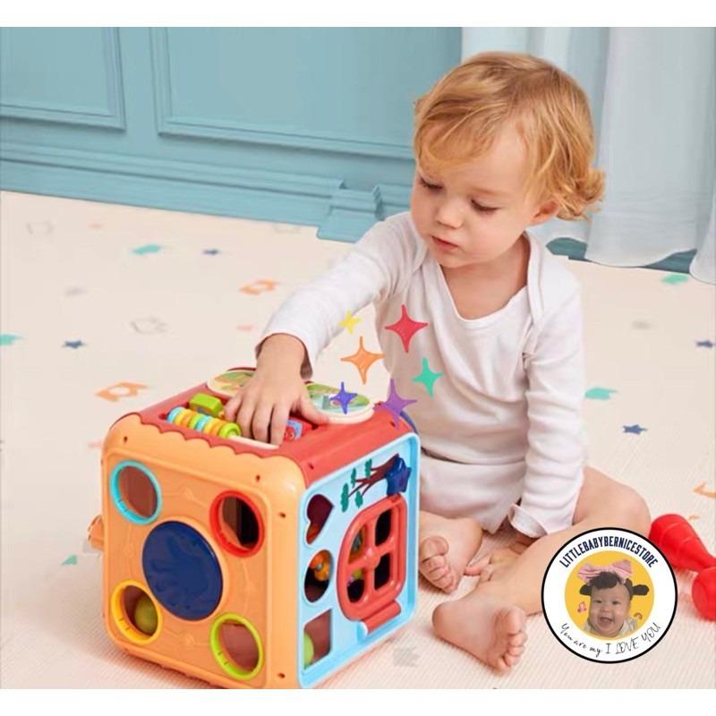 7 SIDED BABY ACTIVITY BOX ACTIVITY CUBE IBG1838, Babies & Kids, Infant ...