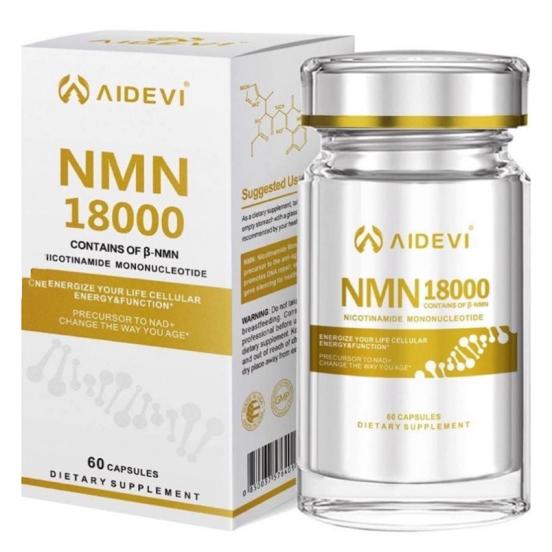 美國 AIDEVI NMN 18000+PQQ 逆齡補充劑, 健康及營養食用品, 健康補充品, 健康補充品 - 維他命及補充品 - Carousell