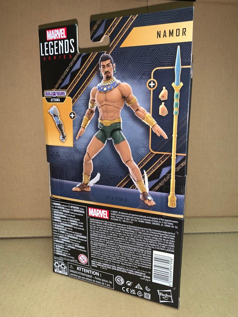 全新已開 Namor Hasbro Marvel Legends Series Black Panther Wakanda Forever ...