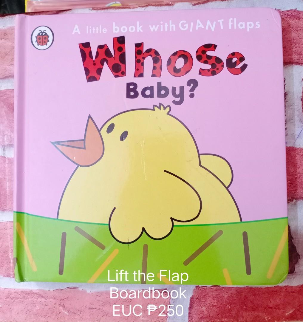 A Little Book with Giant Flaps Whose Baby?, Hobbies & Toys, Books ...