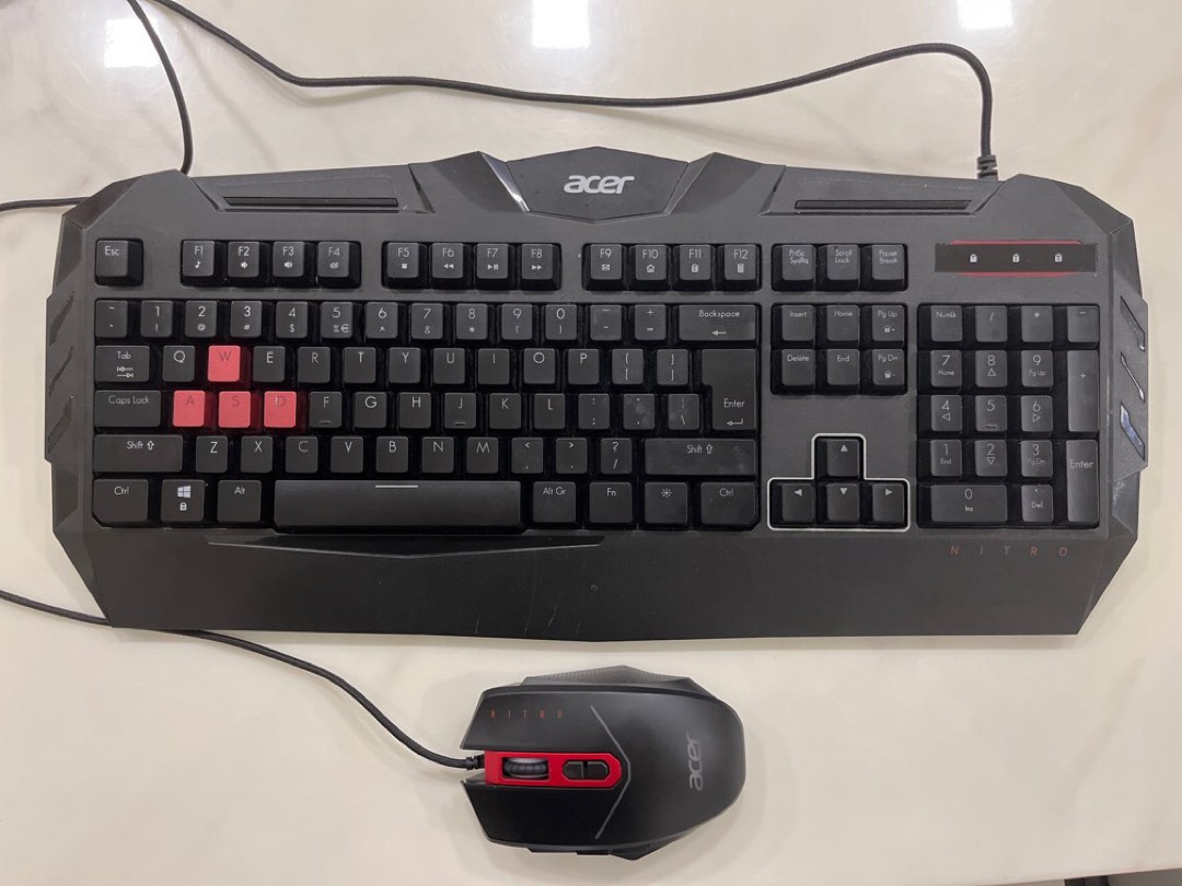 Acer Nitro gaming Keyboard and Mouse, Computers & Tech, Parts ...