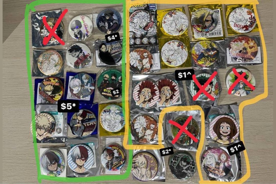 Acrylic stand badge MHA BNHA Haikyuu JJK jujutsu kaisen my hero ...