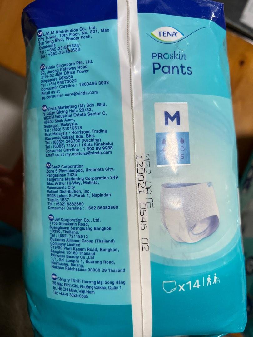 Adult diapers Tena proskin pants, Health & Nutrition, Assistive & Rehabilatory Aids, Adult ...