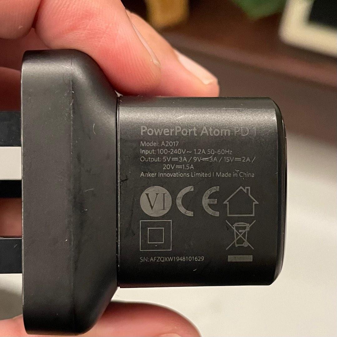 ANKER PowerPort Atom 30W Power Delivery USB C Wall Charger, Mobile ...