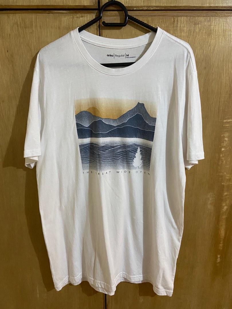 Anko White Shirt, Men's Fashion, Tops & Sets, Tshirts & Polo Shirts on ...
