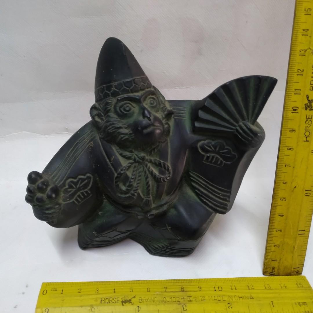 Antique Japanese ceramic monkey., Hobbies & Toys, Collectibles & Memorabilia, Vintage ...