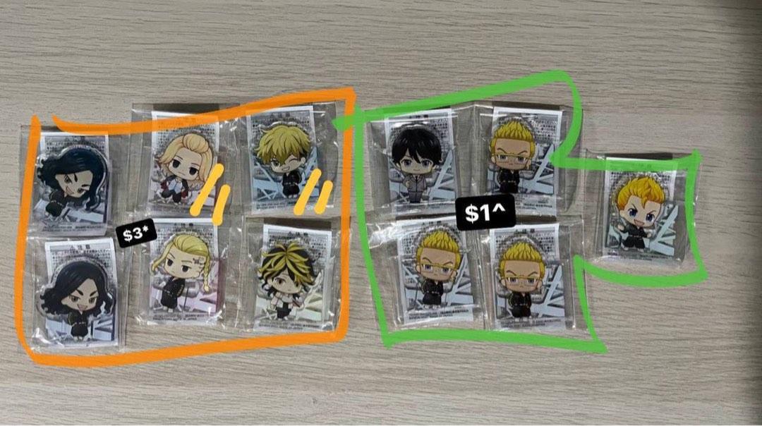 AOT Haikyuu kny MHA BNHA demon slayer attack on Titan badge acrylic ...
