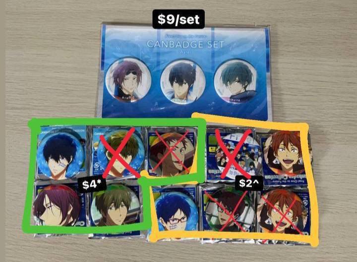 AOT Haikyuu kny MHA BNHA demon slayer attack on Titan badge acrylic ...