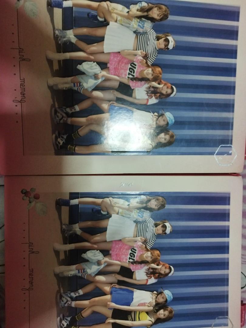 Apink 2nd album Pink Memory, Announcements on Carousell