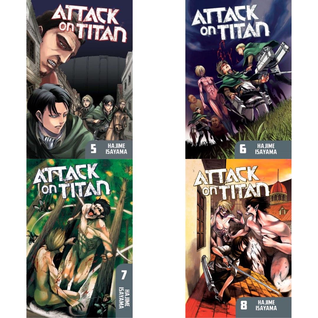ATTACK ON TITAN VOL 1 - 15, Hobbies & Toys, Books & Magazines, Comics ...