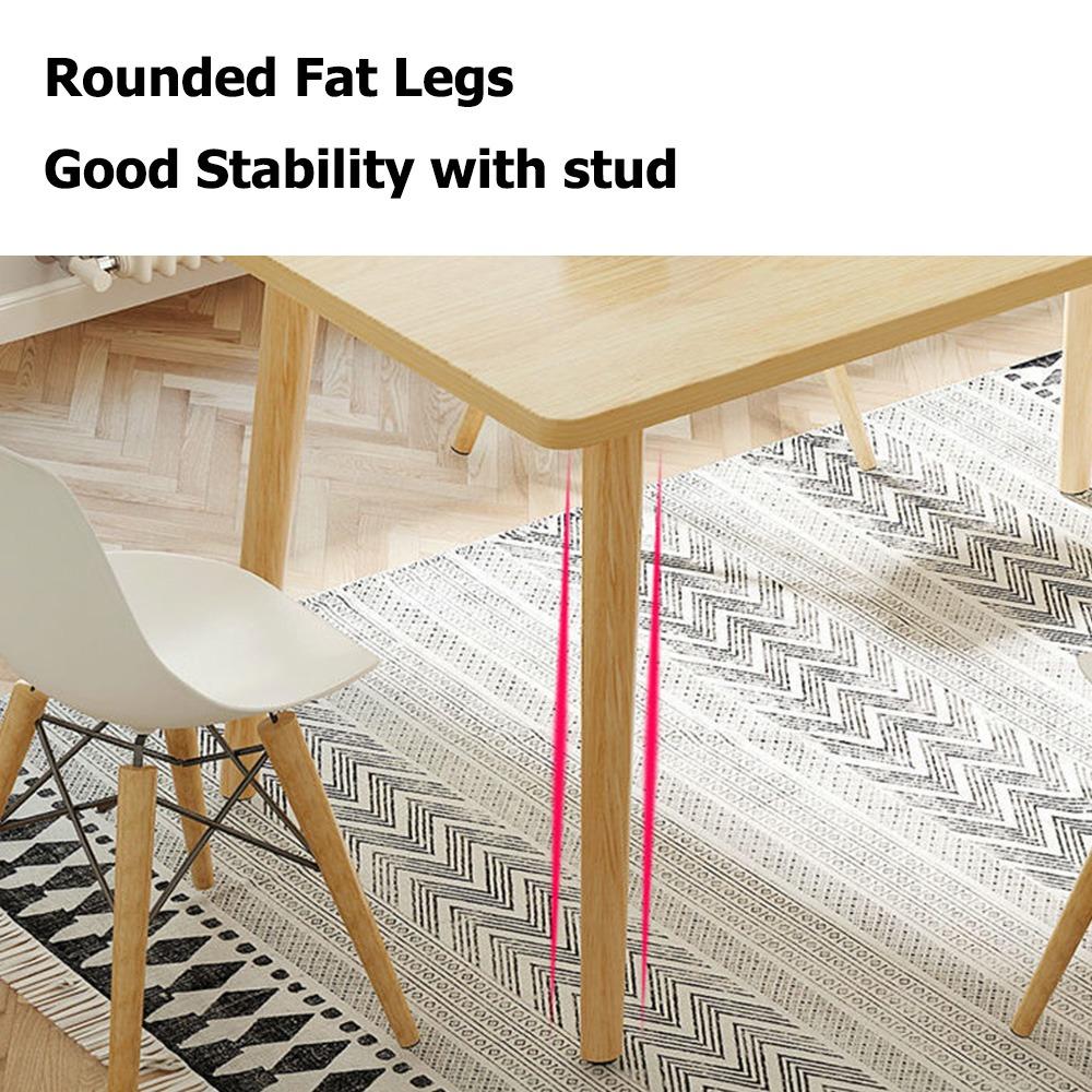 Attilio Wooden Table 1m 1.2m Wood Dining Table for 2 pax / 4 pax ...