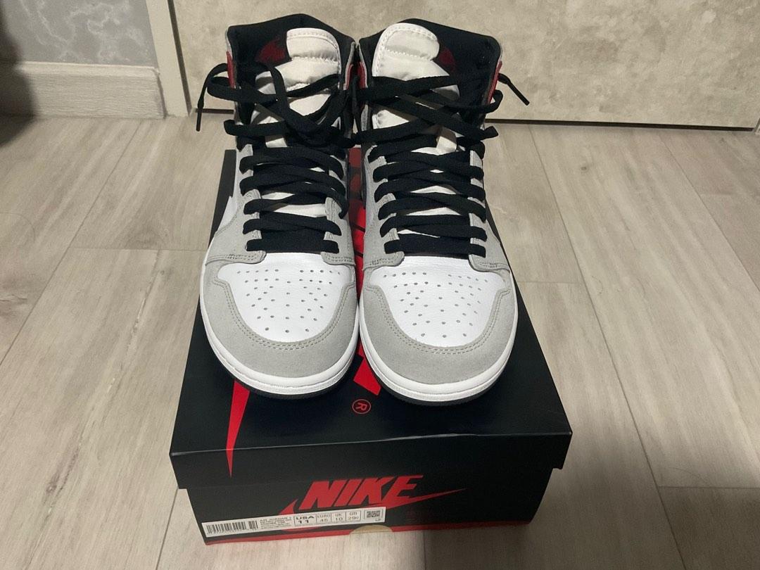 Authentic Air Jordan 1 Smoke Grey, Men's Fashion, Footwear, Sneakers on ...
