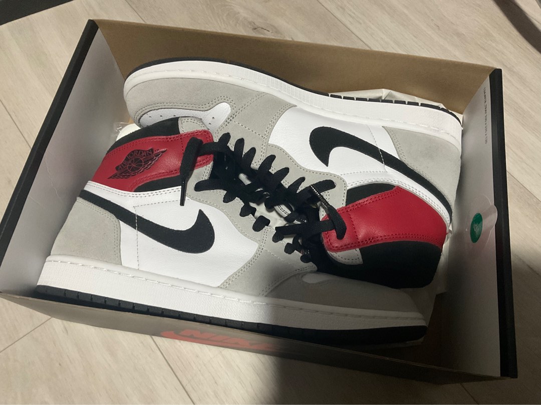 Authentic Air Jordan 1 Smoke Grey, Men's Fashion, Footwear, Sneakers on ...