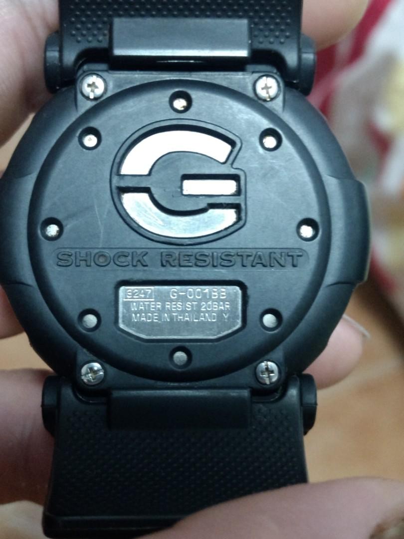 Authentic Casio Gshock g shock G001 aka Jason, Men's Fashion, Watches ...