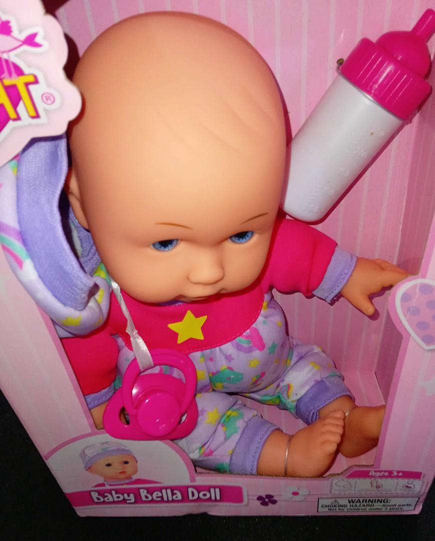 Baby Doll Bella with bottle and Pacifier, Hobbies & Toys, Toys & Games ...