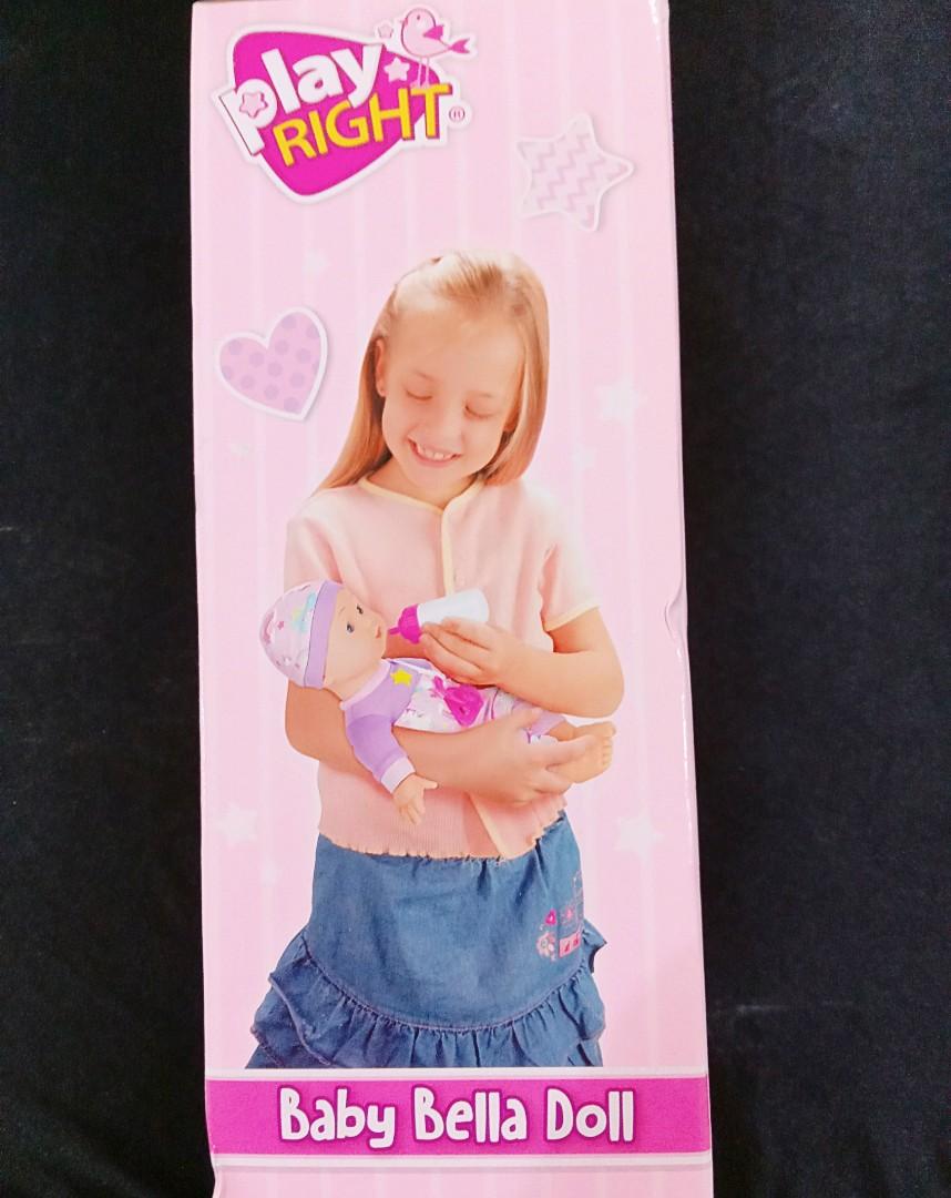 Baby Doll Bella with bottle and Pacifier, Hobbies & Toys, Toys & Games on Carousell