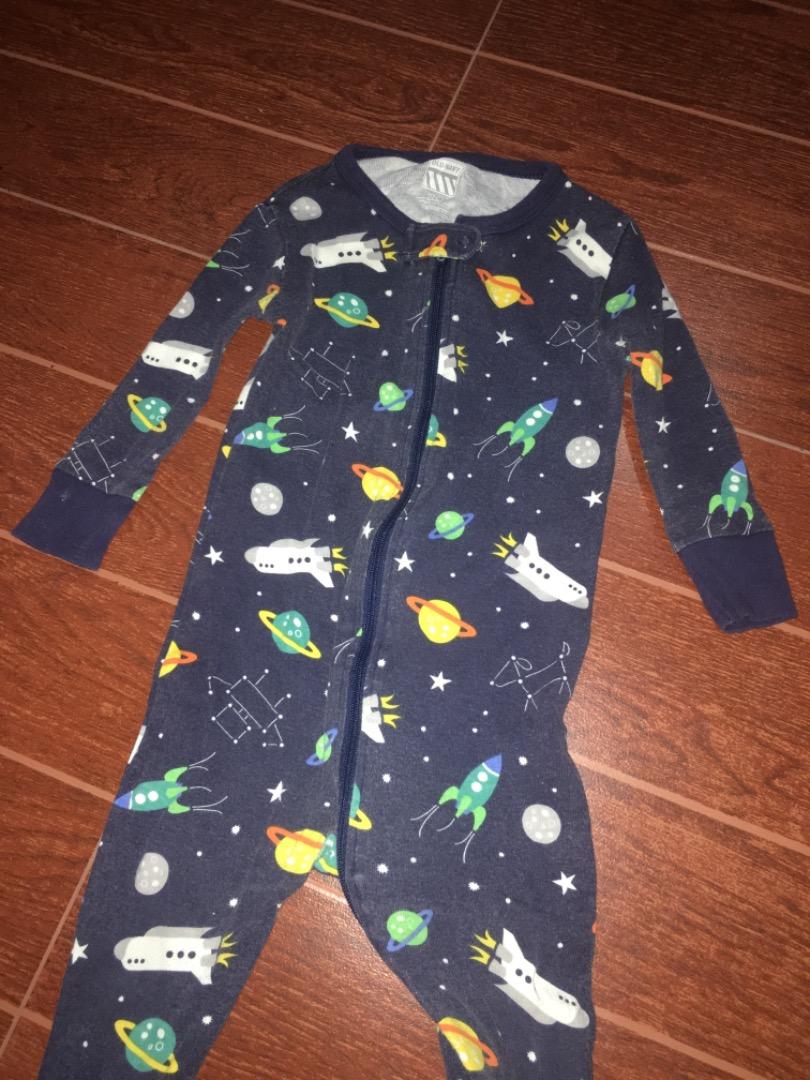 Baby Outer Space Overall Onesie 12-18mos, Babies & Kids, Babies & Kids ...
