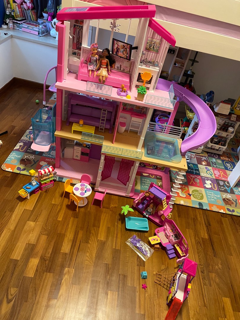 Barbie dream house set plus playground and grocery (FREE DELIVERY ...
