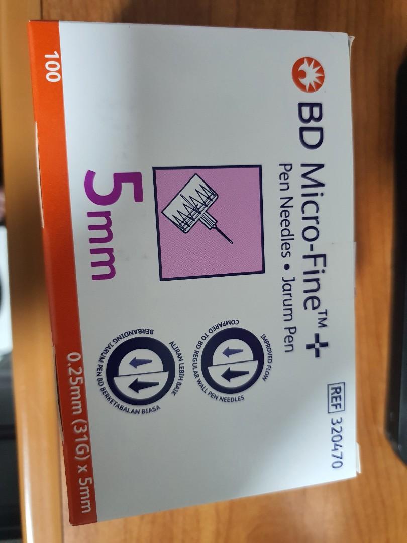 BD Micro-Fine 5mm, Health & Nutrition, Medical Supplies & Tools on ...