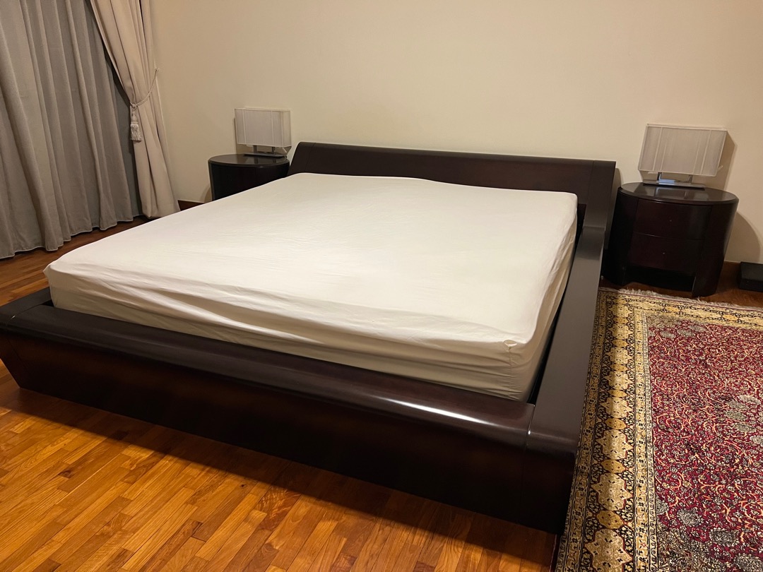 Beautiful Super King Solid Wood Bed Frame, Furniture & Home Living ...