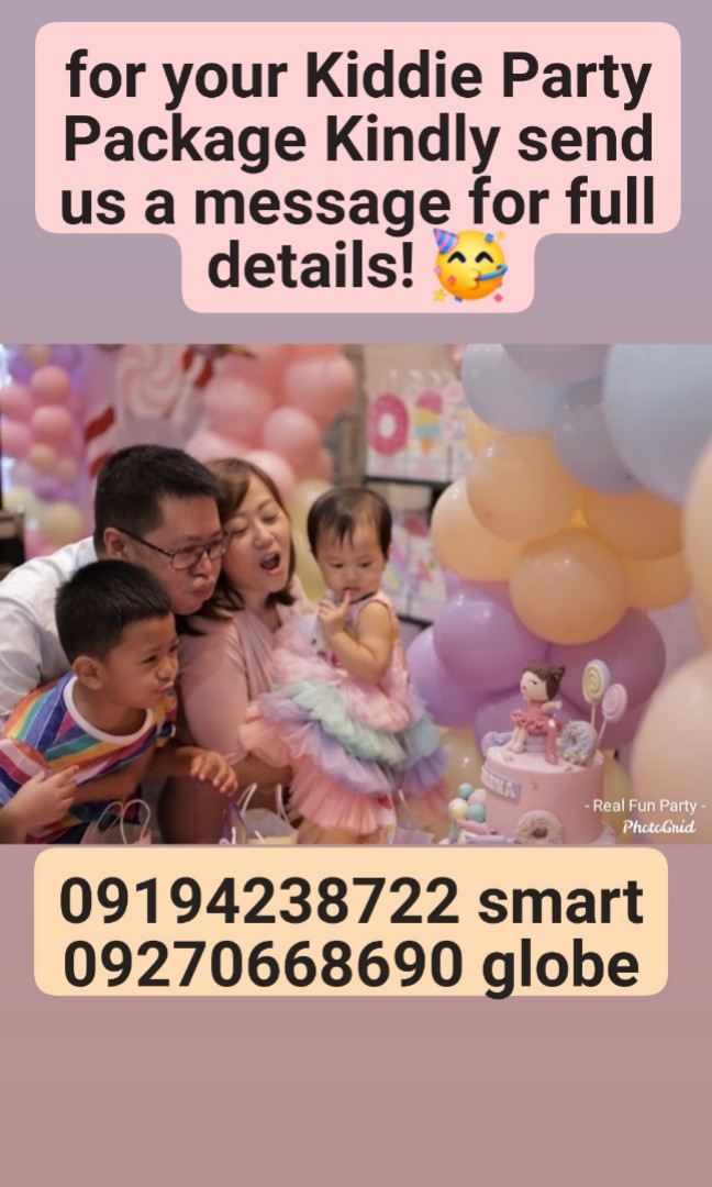 Best Deal Themed 1st Birthday and 7th Birthday Kiddie Party To-Go ...