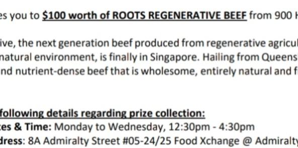 Best quality beef! Roots regenerative, Food & Drinks, Chilled & Frozen ...