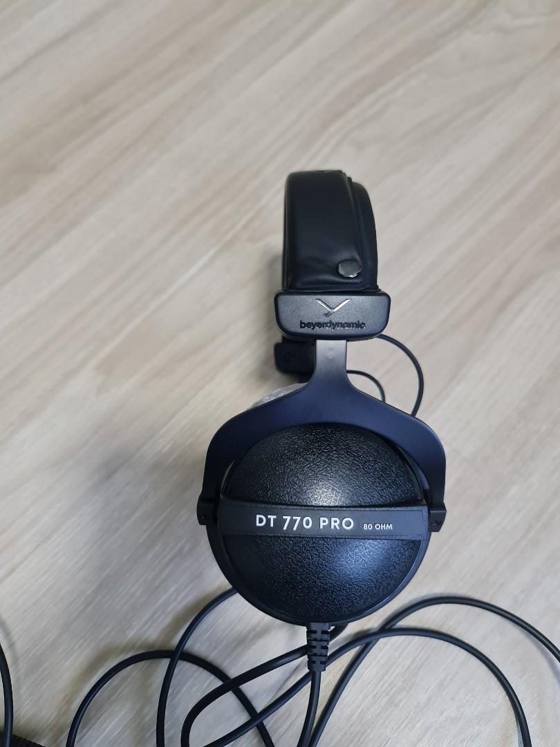 Beyerdynamic dt770 pro 80ohm, Audio, Headphones & Headsets on Carousell