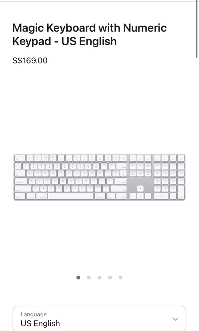 BNIB (sealed) Apple Magic Keyboard with numeric keypad, Computers & Tech, Parts & Accessories ...