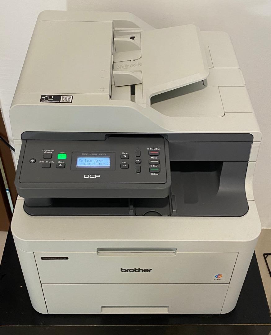 Brother DCP-L3551CDW (Colour Laser Printer), Computers & Tech, Printers ...