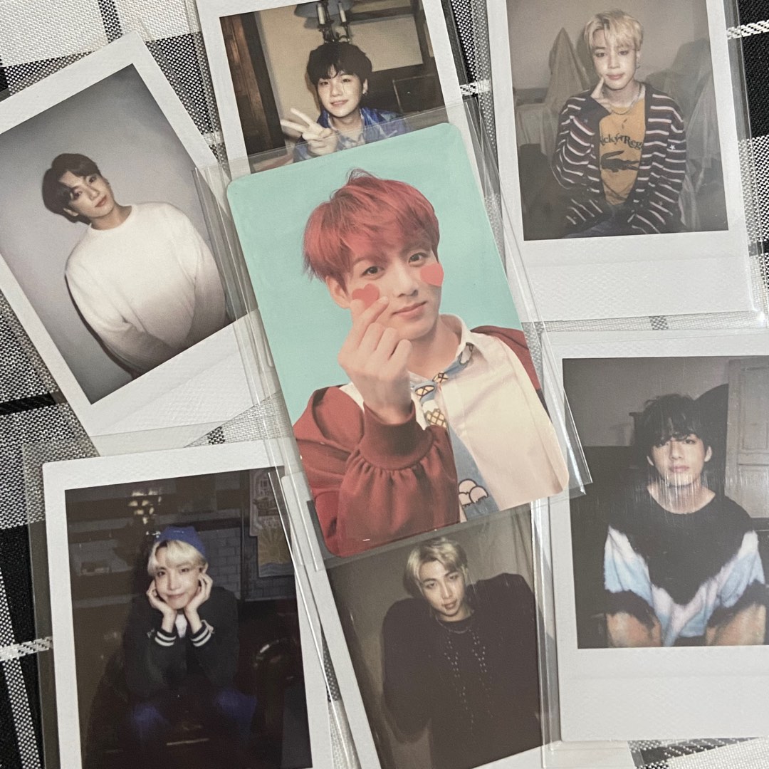 bts jungkook jk ly answer f + deco kit polas, Hobbies & Toys, Memorabilia & Collectibles, K-Wave ...