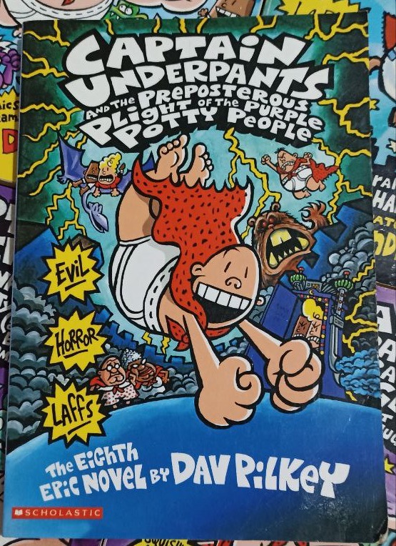 Captain Underpants and the Preposterous Plight of the Purple Potty ...